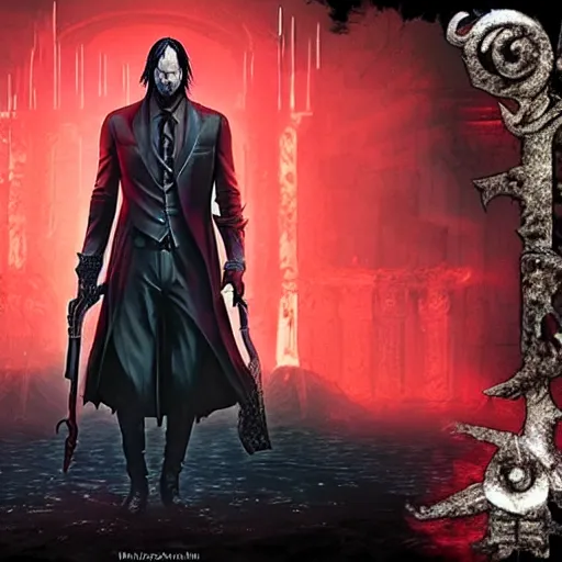 john wick in bloodborne | Stable Diffusion | OpenArt