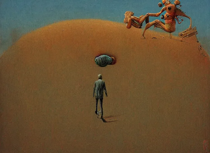 lazy town painted by beksinski | Stable Diffusion | OpenArt