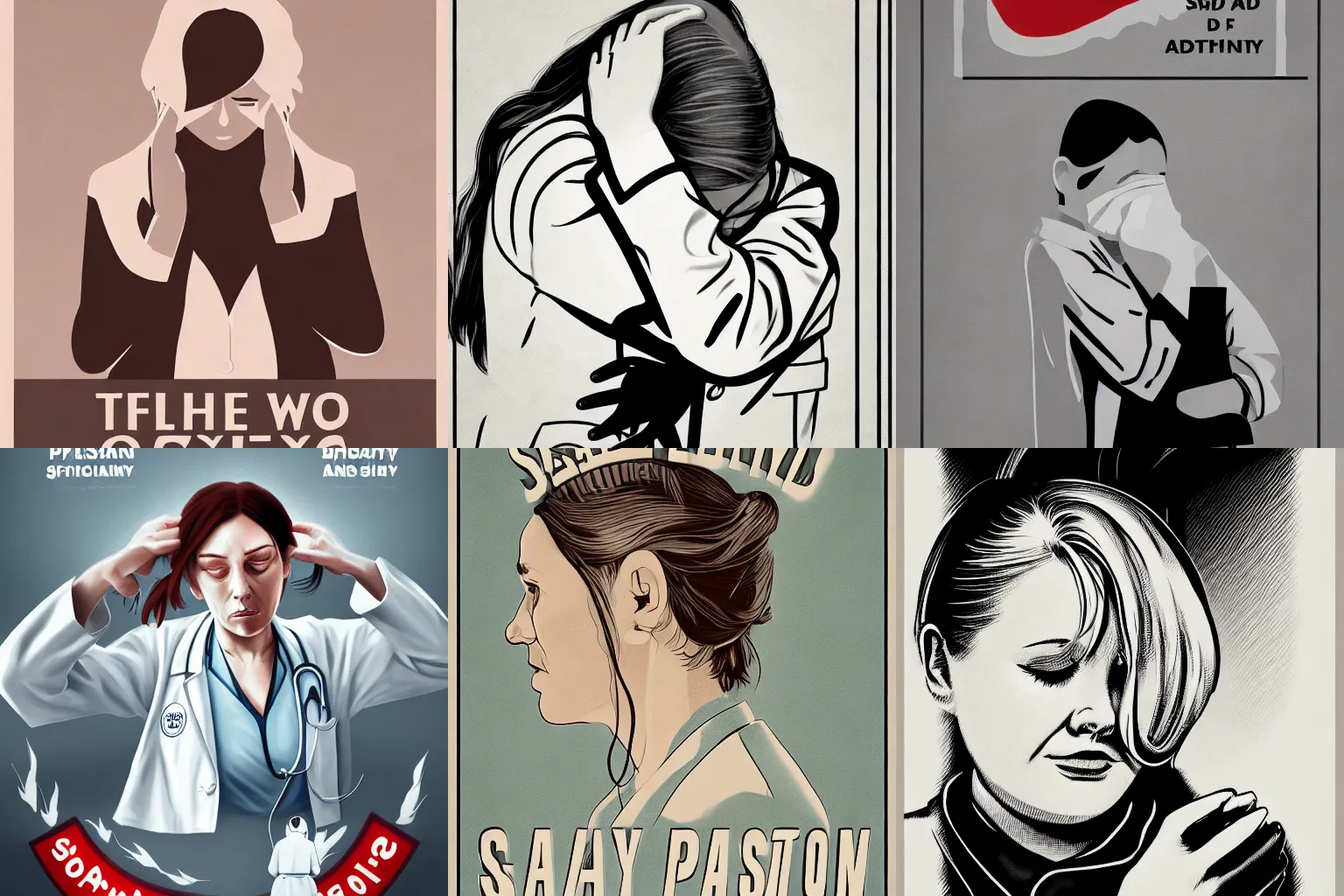 detailed, sharp, propaganda poster for a strike of a | Stable Diffusion ...