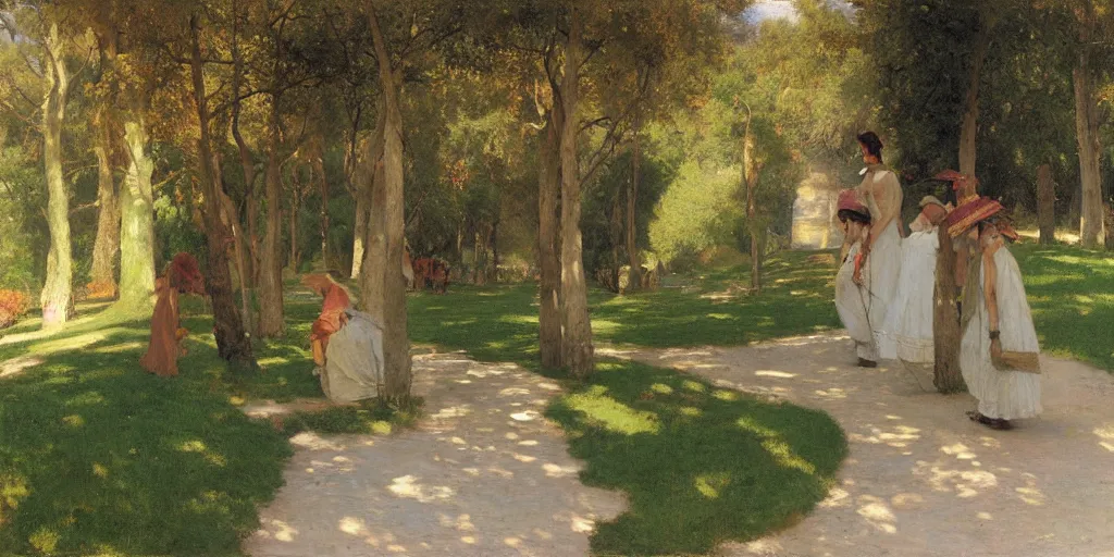 artwork by eugene von guerard, max bedulenko, santiago | Stable Diffusion | OpenArt