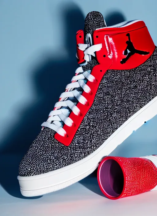 hyperrealistic and heavy detailed product photo jordan | Stable ...