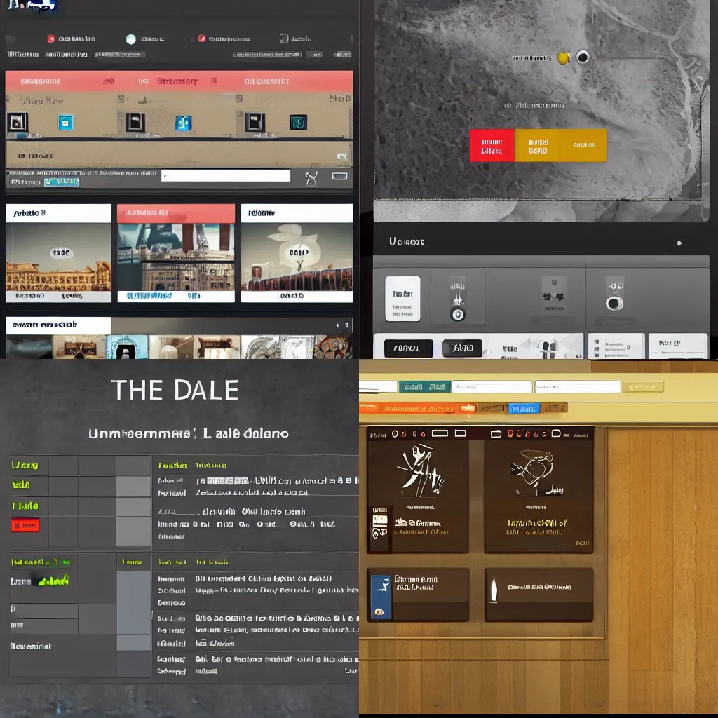 the ui of dalle - 2 | Stable Diffusion