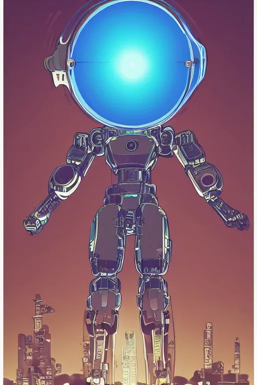 an transparent glass portrait of a stylish mecha robot | Stable ...