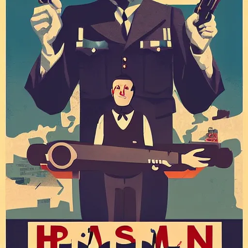 How to back in time and kill Hitler Animation printed | Stable ...