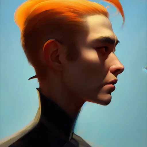 portrait painting of zed, medium shot, asymmetrical, | Stable Diffusion ...