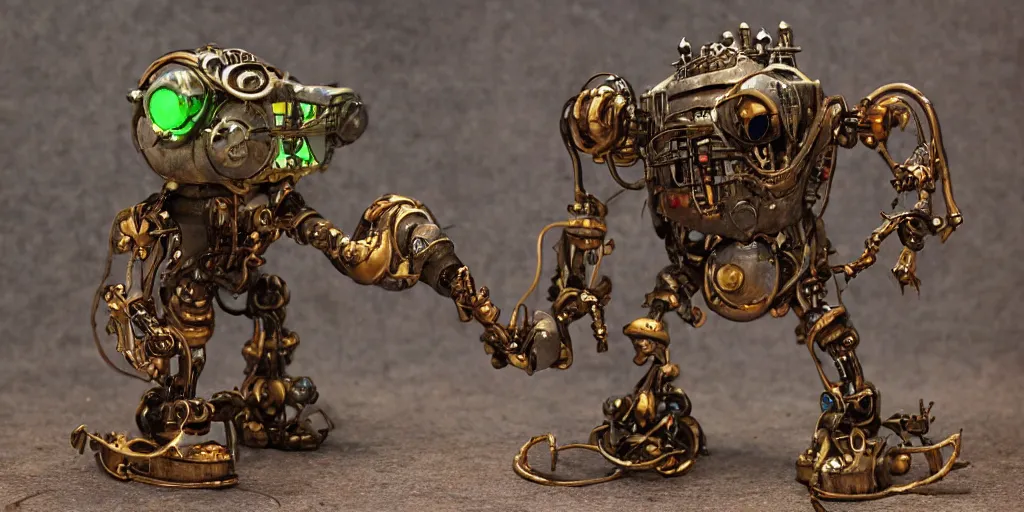 robot goblin steampunk mine | Stable Diffusion | OpenArt