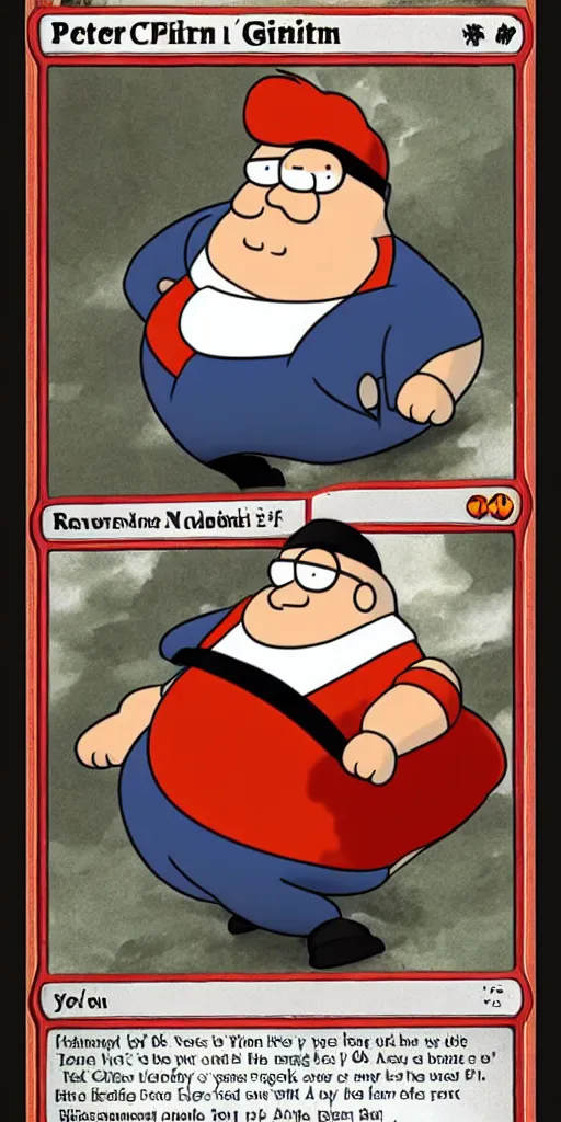Peter Griffin MTG card | Stable Diffusion | OpenArt