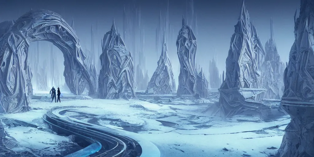 80s futuristic hyperdimensional elven architecture, | Stable Diffusion ...