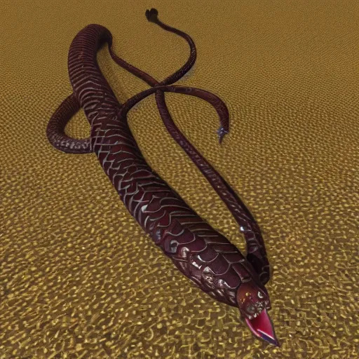 a beautiful 3D render of a serpent from vivid | Stable Diffusion | OpenArt
