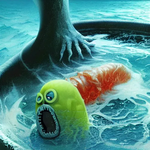 the ghastly amorphous radioactive toxic and mutated | Stable Diffusion ...