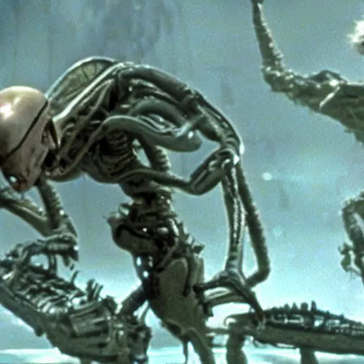 screenshot from a James Cameron film showing an alien | Stable ...