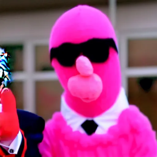 Donald Trump dressed as Pink Guy, Filthy Frank, Youtube | Stable ...