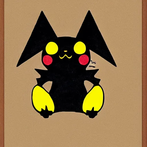 goth pikachu | Stable Diffusion | OpenArt