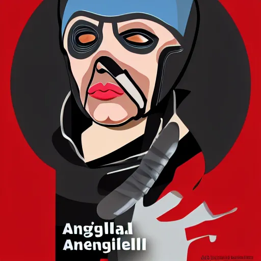 angela merkel as bane, digital art | Stable Diffusion | OpenArt