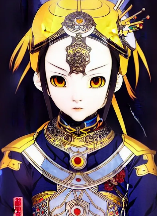 takashi murakami, ilya kuvshinov anime female knight | Stable Diffusion ...