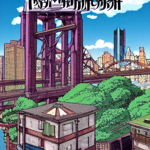 Pittsburgh, studio ghibli | Stable Diffusion | OpenArt