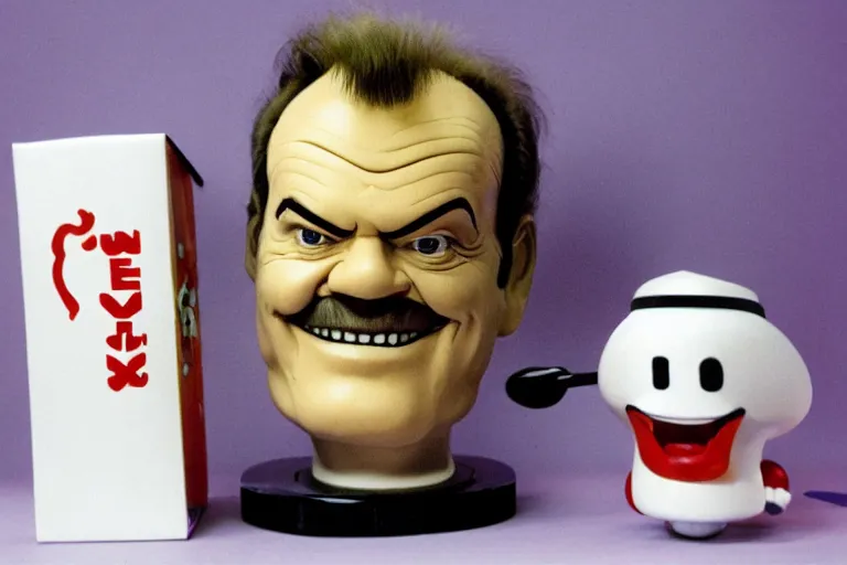 a jack in the box toy with the head of jack nicholson | Stable ...