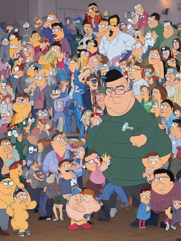 Seth MacFarlane dressed as Peter Griffin, extremely | Stable Diffusion ...