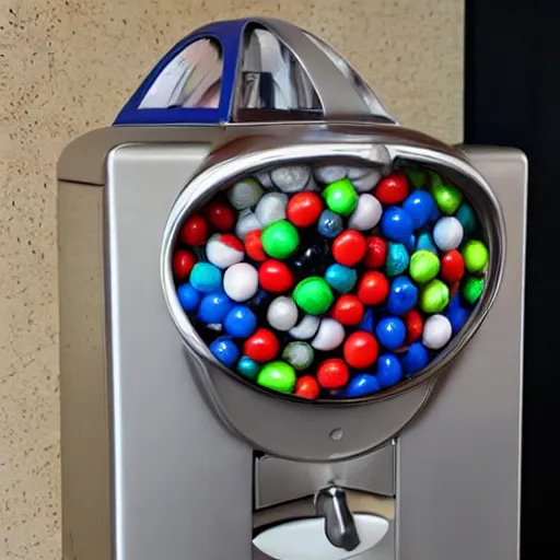 eyeball dispenser shaped like a gumball machine | Stable Diffusion ...