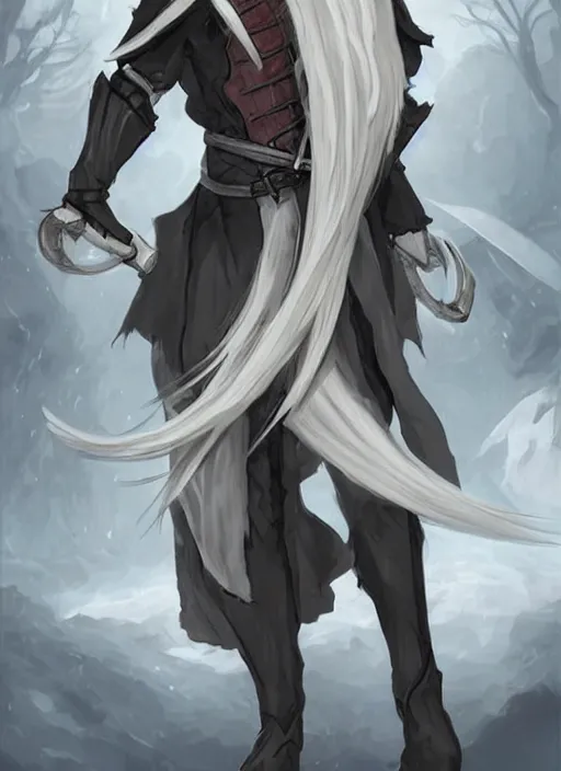 dnd character concept of a man eith ash gray skin and | Stable ...