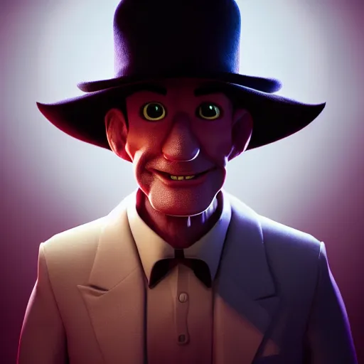 portrait of bookmaker sly cunning pixar style | Stable Diffusion | OpenArt