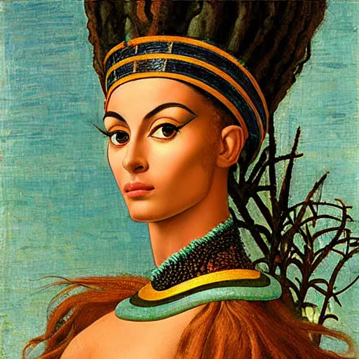 intricate detail, hyper detail, nefertiti, african | Stable Diffusion ...