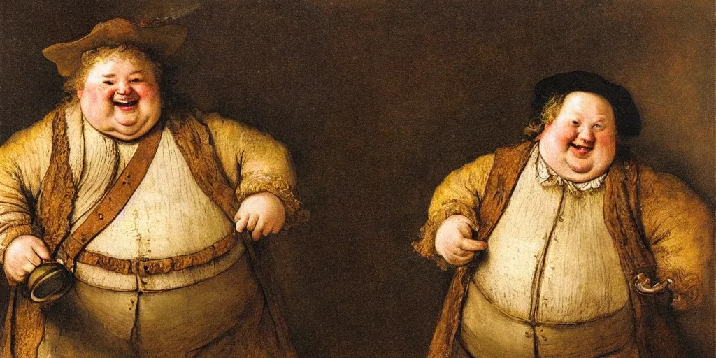 a happy fat hobbit holding a colossal beer stein, | Stable Diffusion ...