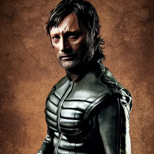 mads mikkelsen as a wolverine from marvel's the x - | Stable Diffusion ...