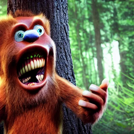 UHD candid photo of Cosmic Beavis screaming at flaming | Stable ...