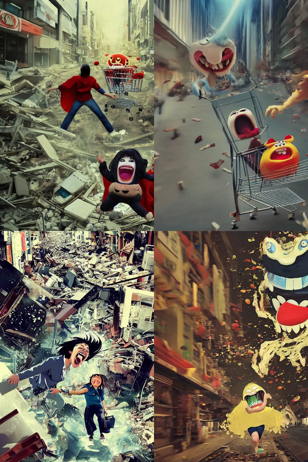 incredible screenshot a screaming woman with a | Stable Diffusion | OpenArt