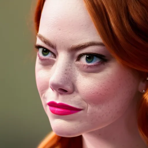 Emma Stone in Batman, film grain, EOS-1D, f/1.4, ISO | Stable Diffusion ...