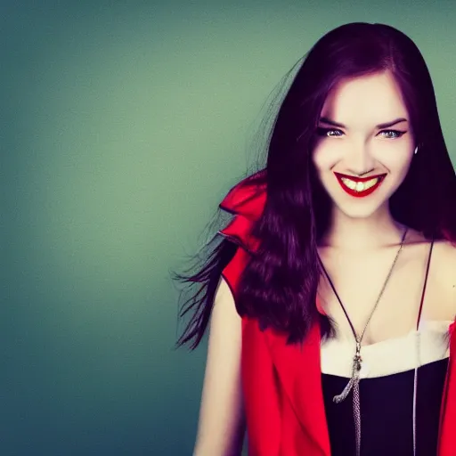 head and shoulder shot of a female vampire walking | Stable Diffusion ...