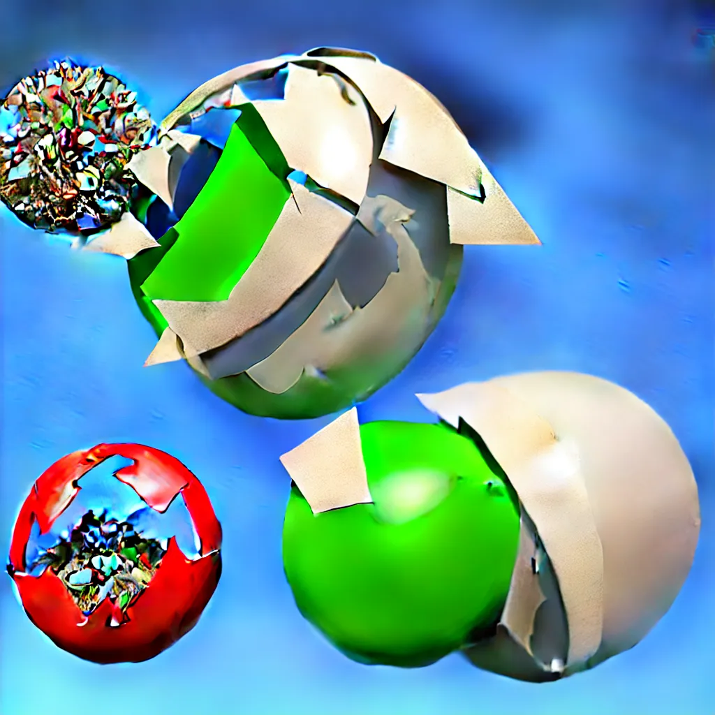 photorealistic 3 d rendering of household garbage | Stable Diffusion ...