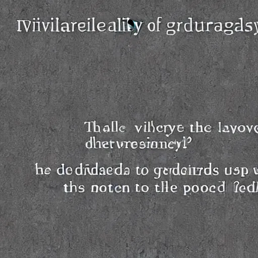 inevitability of gradualness | Stable Diffusion | OpenArt