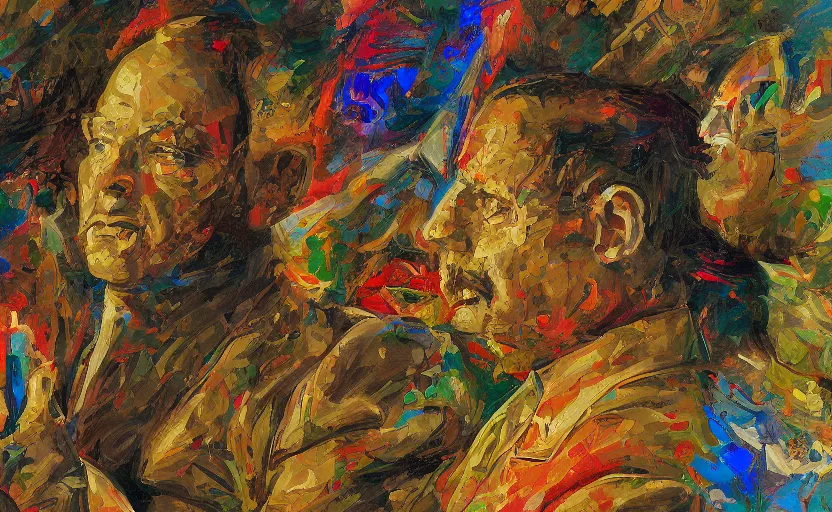 Senator Armstrong MGR:R, digital painting, | Stable Diffusion | OpenArt