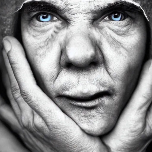 a face made of multiple fingers, realistic detailed | Stable Diffusion ...