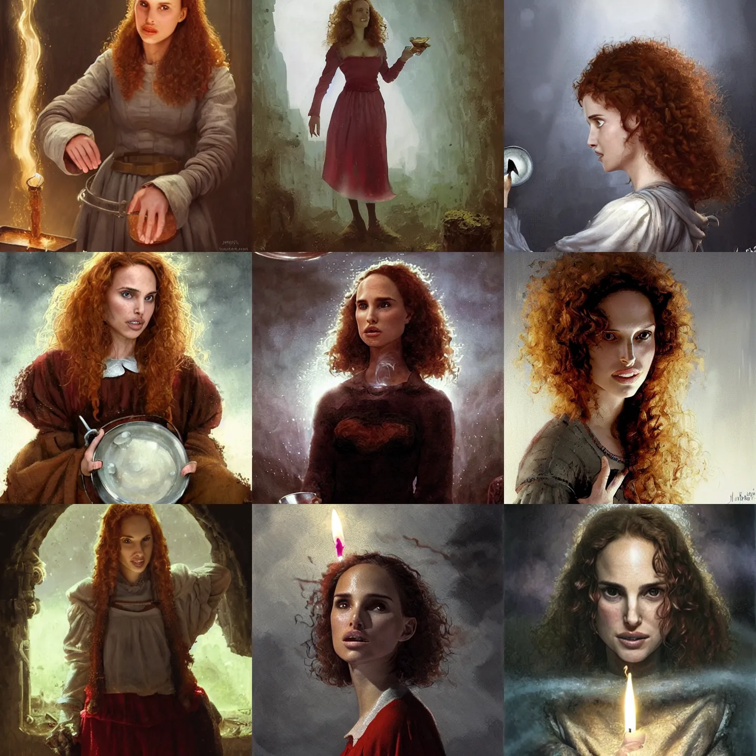 young, freckled, curly haired, redhead natalie portman | Stable ...