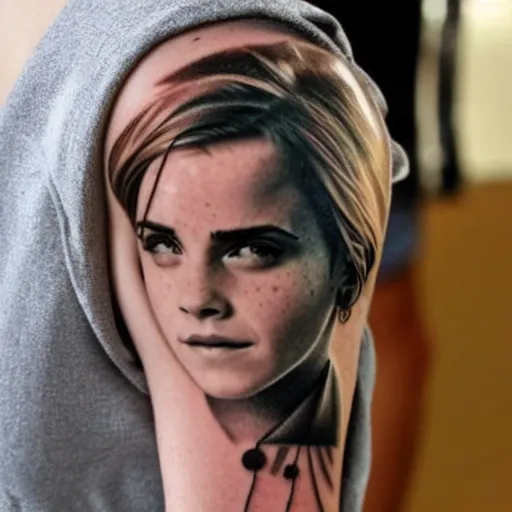 Emma Watson Tattoo Lower Back