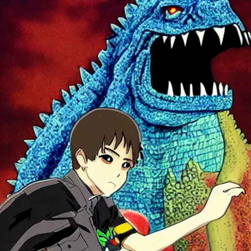 godzilla swag anime | Stable Diffusion | OpenArt