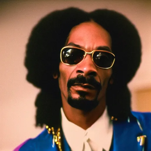 a 1970s film still of Snoop Dogg dressed as Lionel | Stable Diffusion | OpenArt