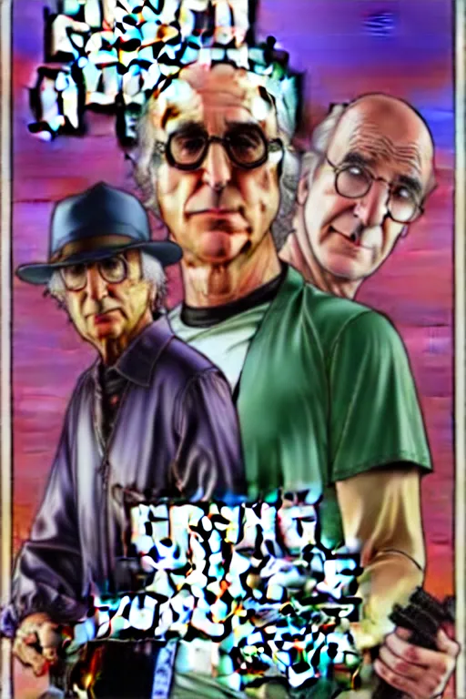 gta cover art with larry david | Stable Diffusion | OpenArt