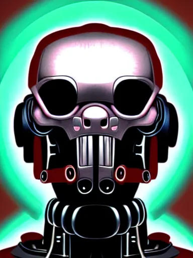portrait of anthropomorphic sloth cyborg, terminator : | Stable ...