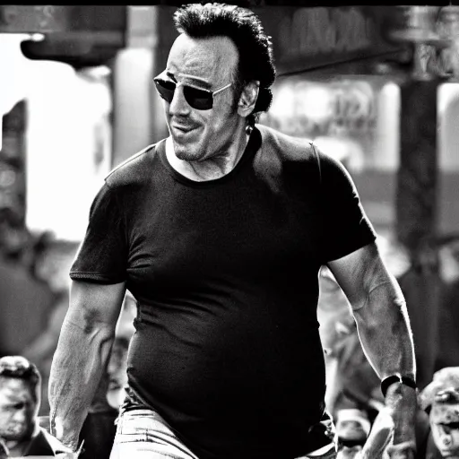 fat Bruce Springsteen | Stable Diffusion | OpenArt