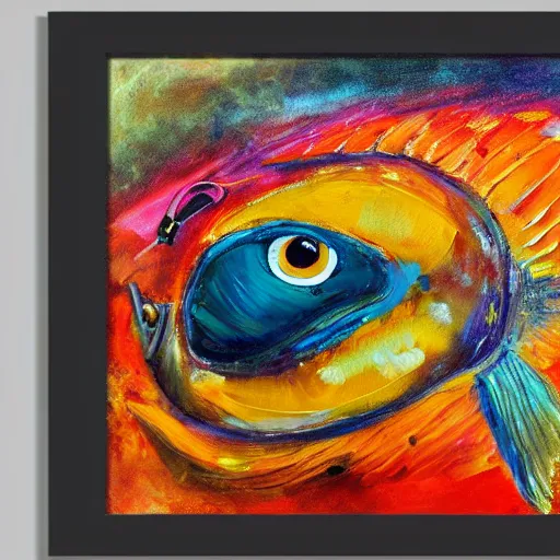 front - facing view of a fish, front facing view, | Stable Diffusion ...