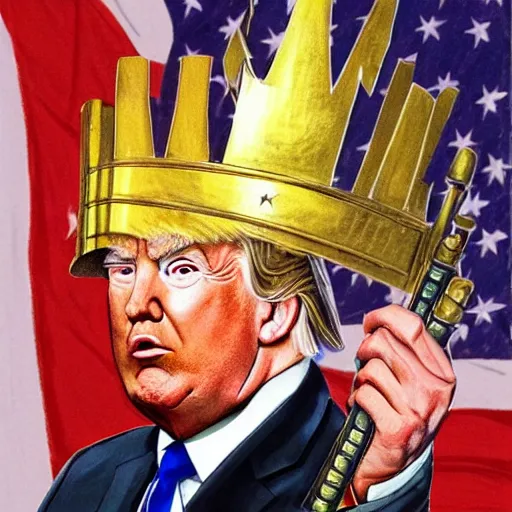 donald trump, donald trump wearing knights armor, | Stable Diffusion ...