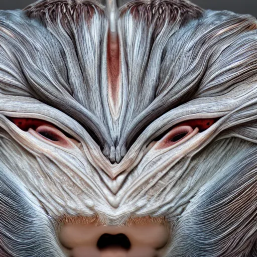 a high resolution photo of a head animal morphing | Stable Diffusion