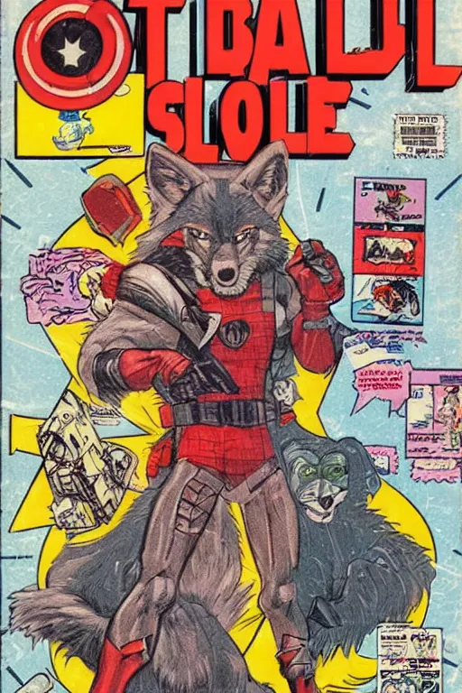 1 9 8 0 s comic book title cover scan, highly detailed | Stable Diffusion
