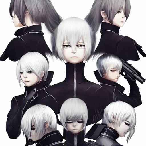 portrait of 9 s, anime fantasy illustration by | Stable Diffusion | OpenArt