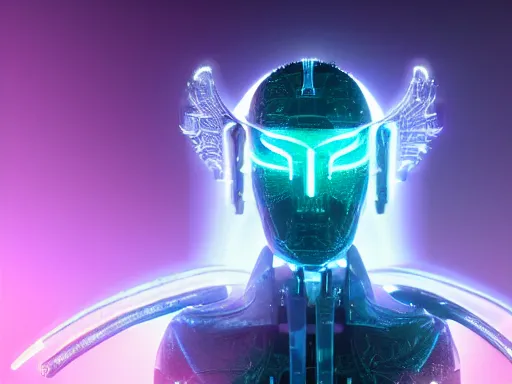 a gray faceless figure, ascended, robot wizard, NPC | Stable Diffusion ...