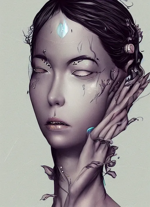 a beautiful, unique, strange, mysterious woman, | Stable Diffusion | OpenArt